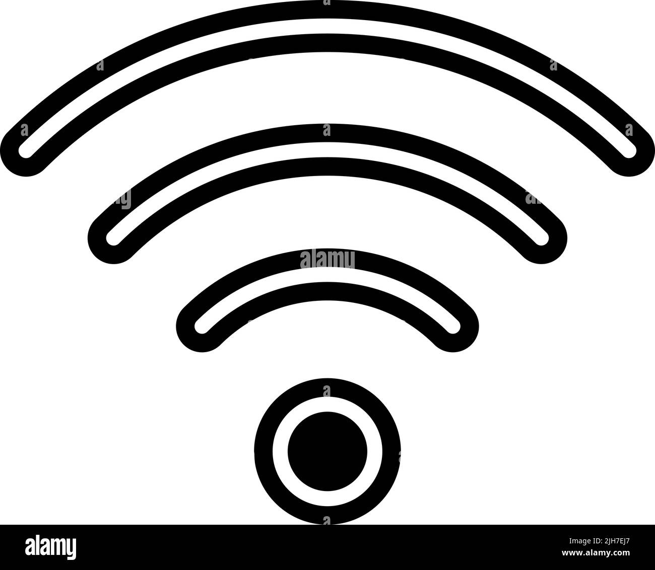 Business wifi icon Stock Vector Image & Art - Alamy