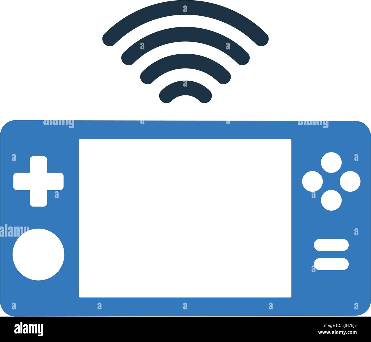 Console, gaming, portable, video icon - Simple editable vector EPS file Stock Vector Image & Art ...