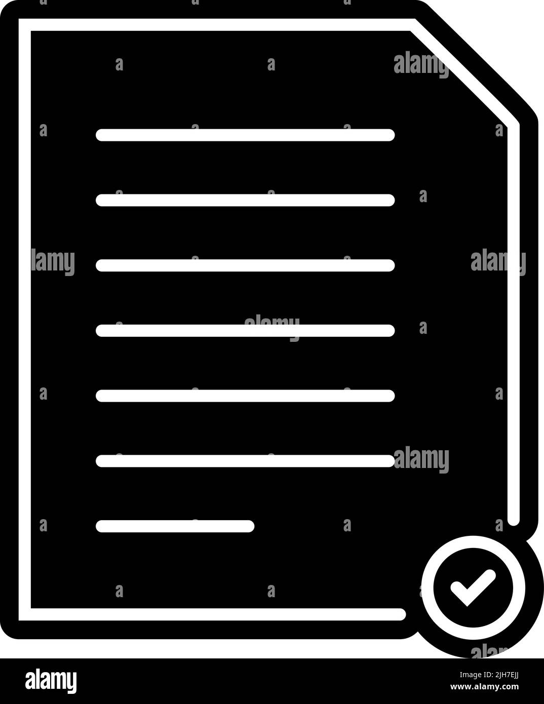 Business document icon Stock Vector Image & Art - Alamy