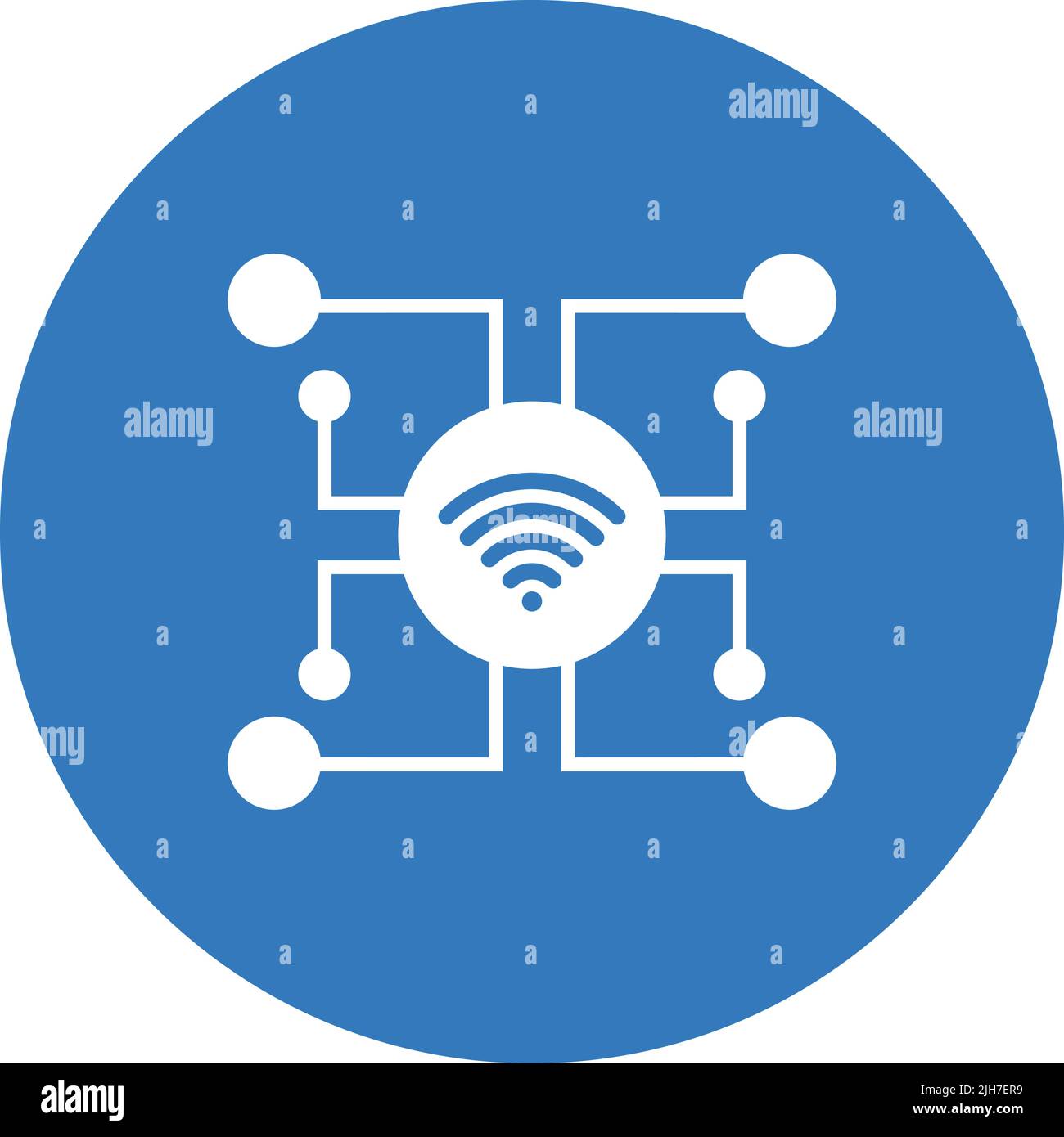 Connections, network, wifi icon - Use for commercial purposes, print ...