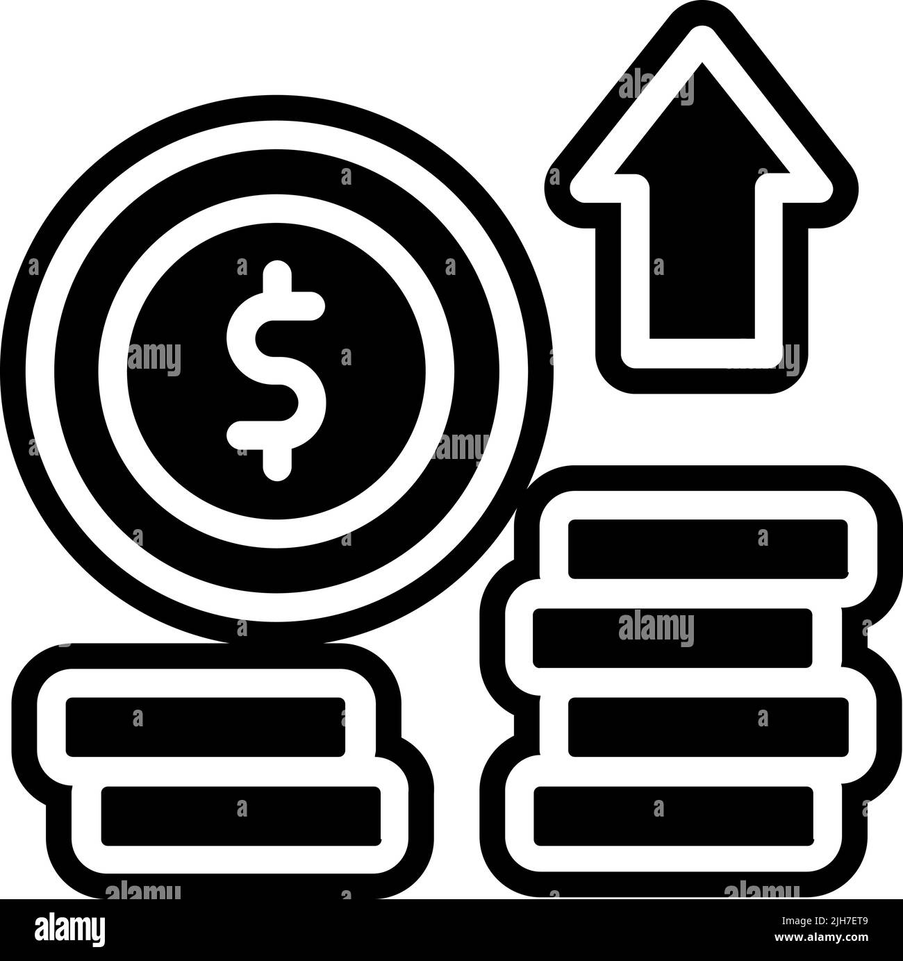 Business earning icon Stock Vector Image & Art - Alamy