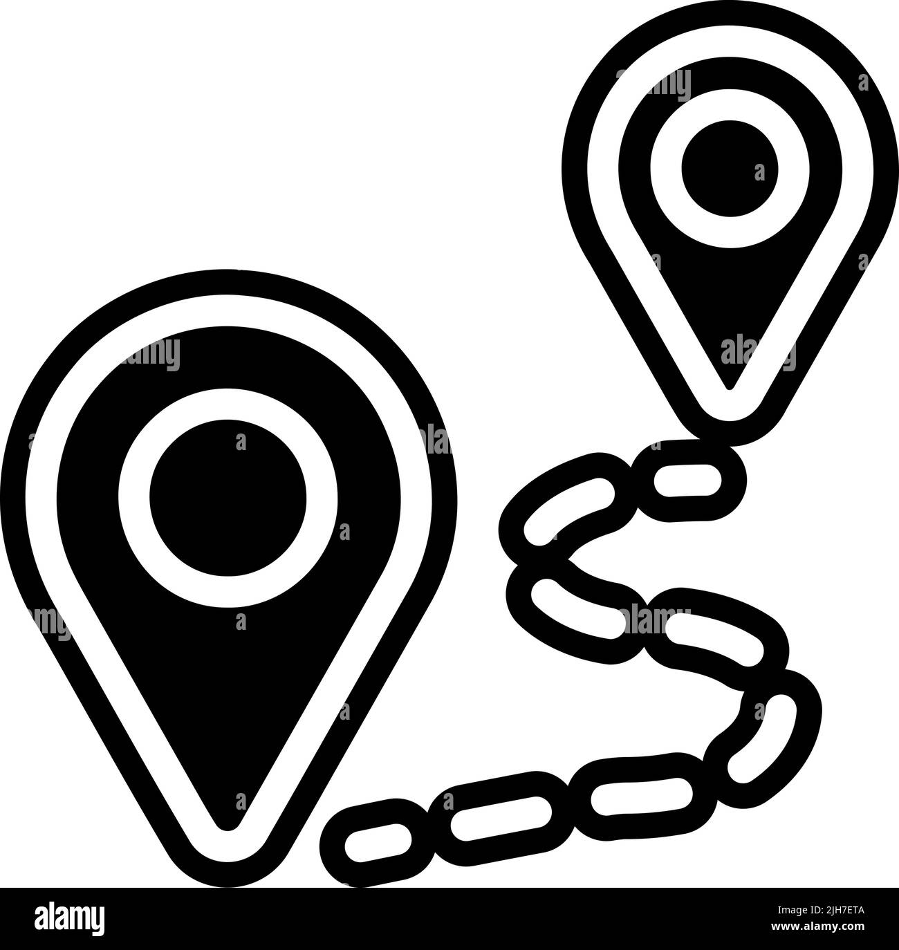 Camping route icon Stock Vector Image & Art - Alamy