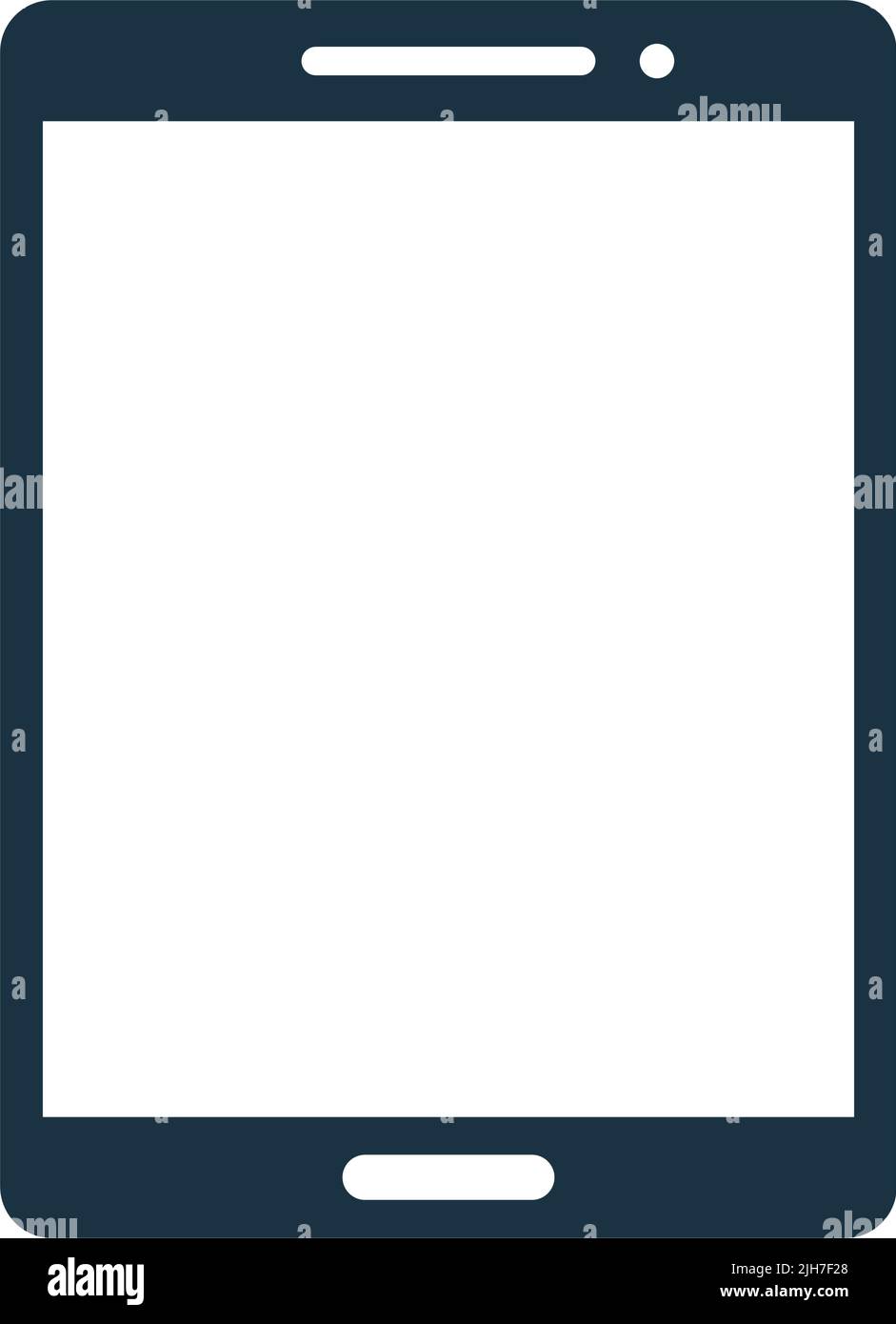 Device, ipad, mobile, tablet icon - Simple editable vector EPS file ...