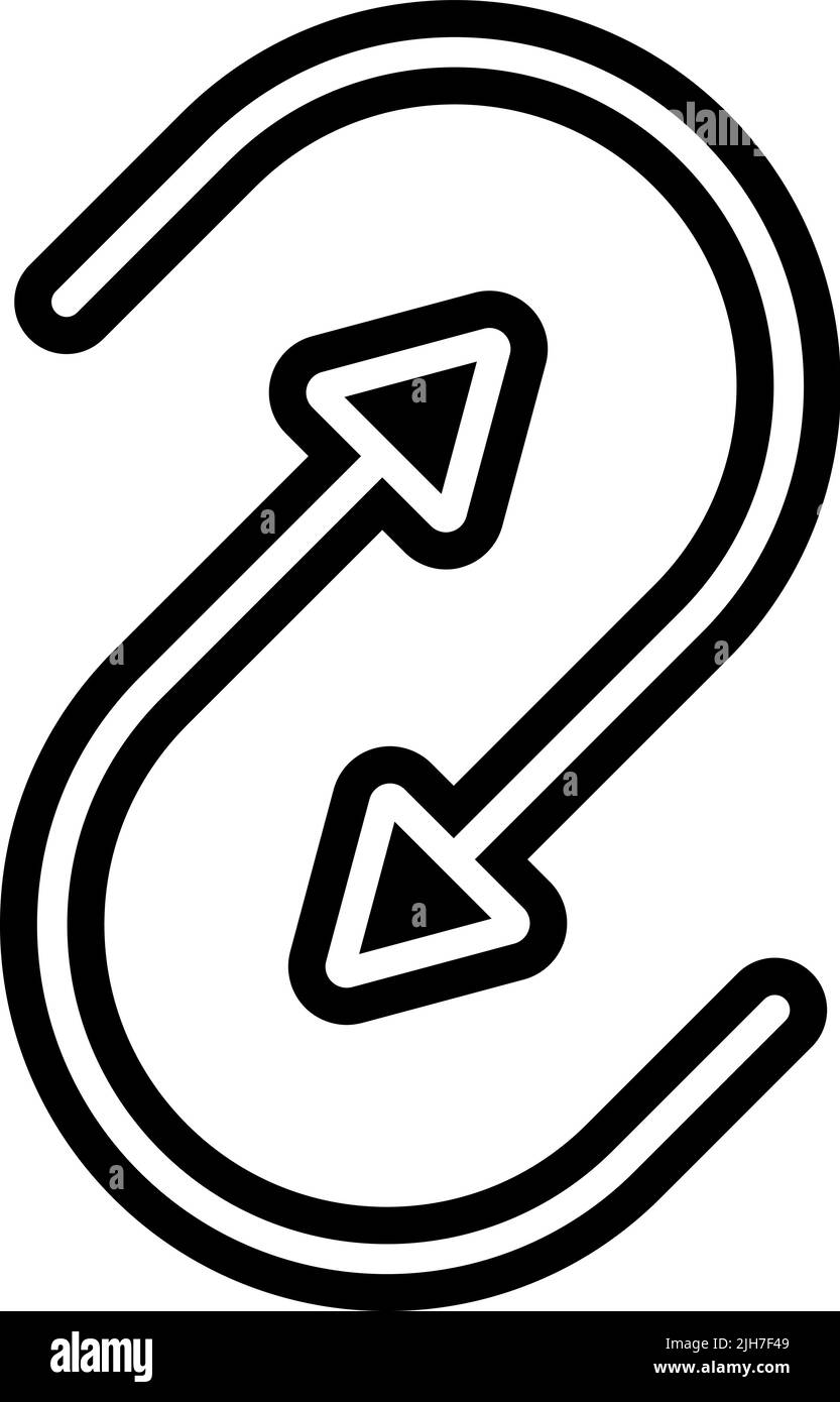 Business return icon Stock Vector Image & Art - Alamy