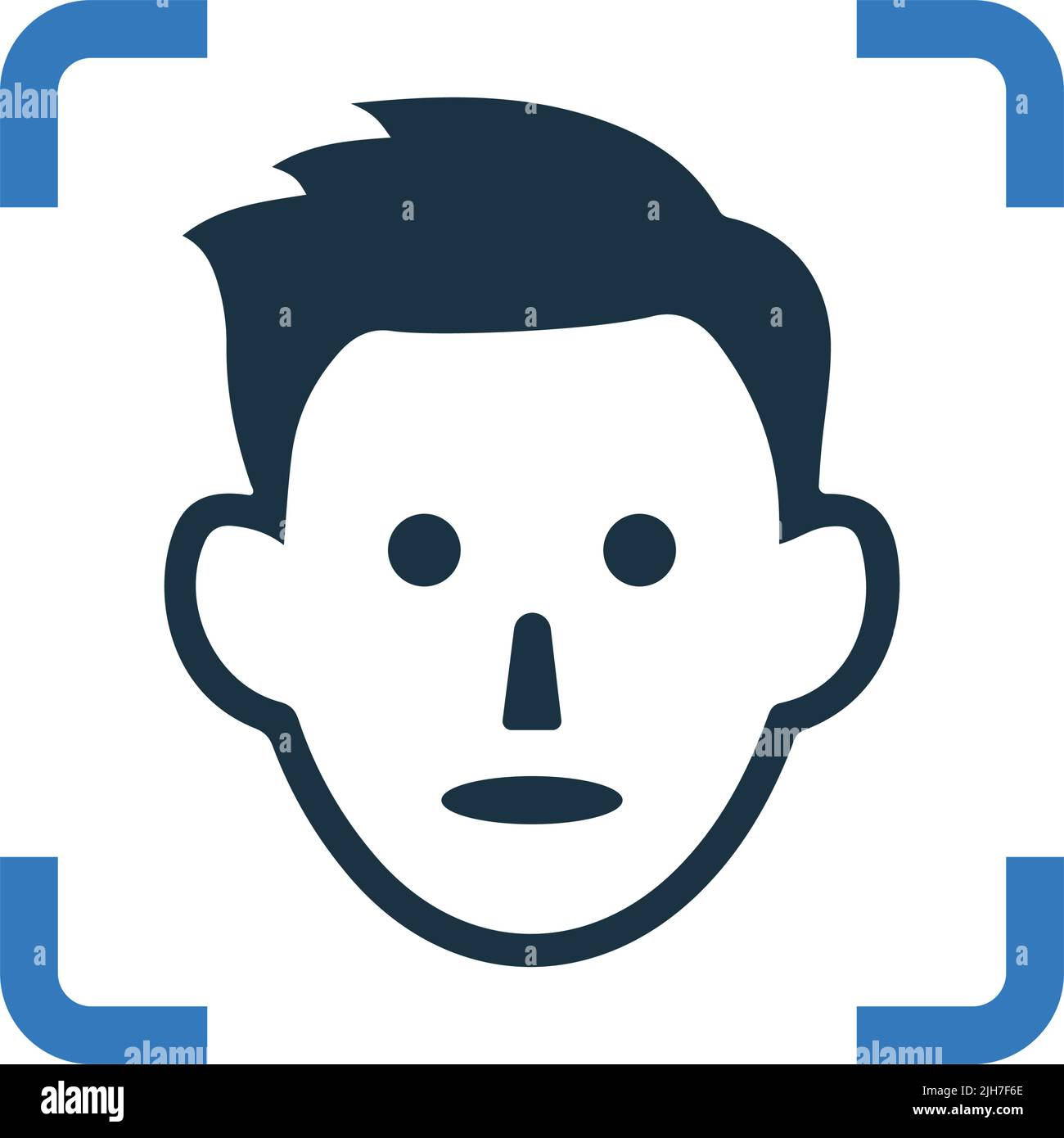 Face, unlock, scan icon - Perfect use for designing and developing ...