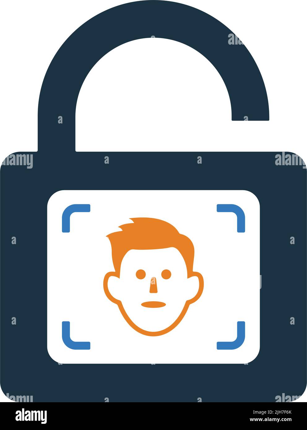 Facial, face unlock icon - Perfect use for designing and developing ...