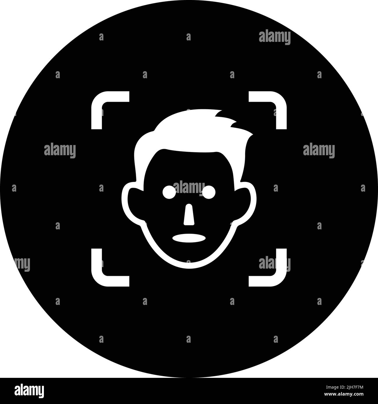 Face, unlock, scan icon - Perfect use for designing and developing ...