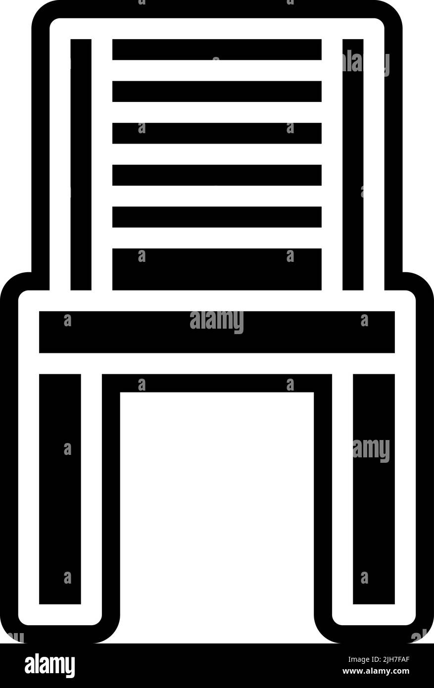 Chair side empty Stock Vector Images - Alamy