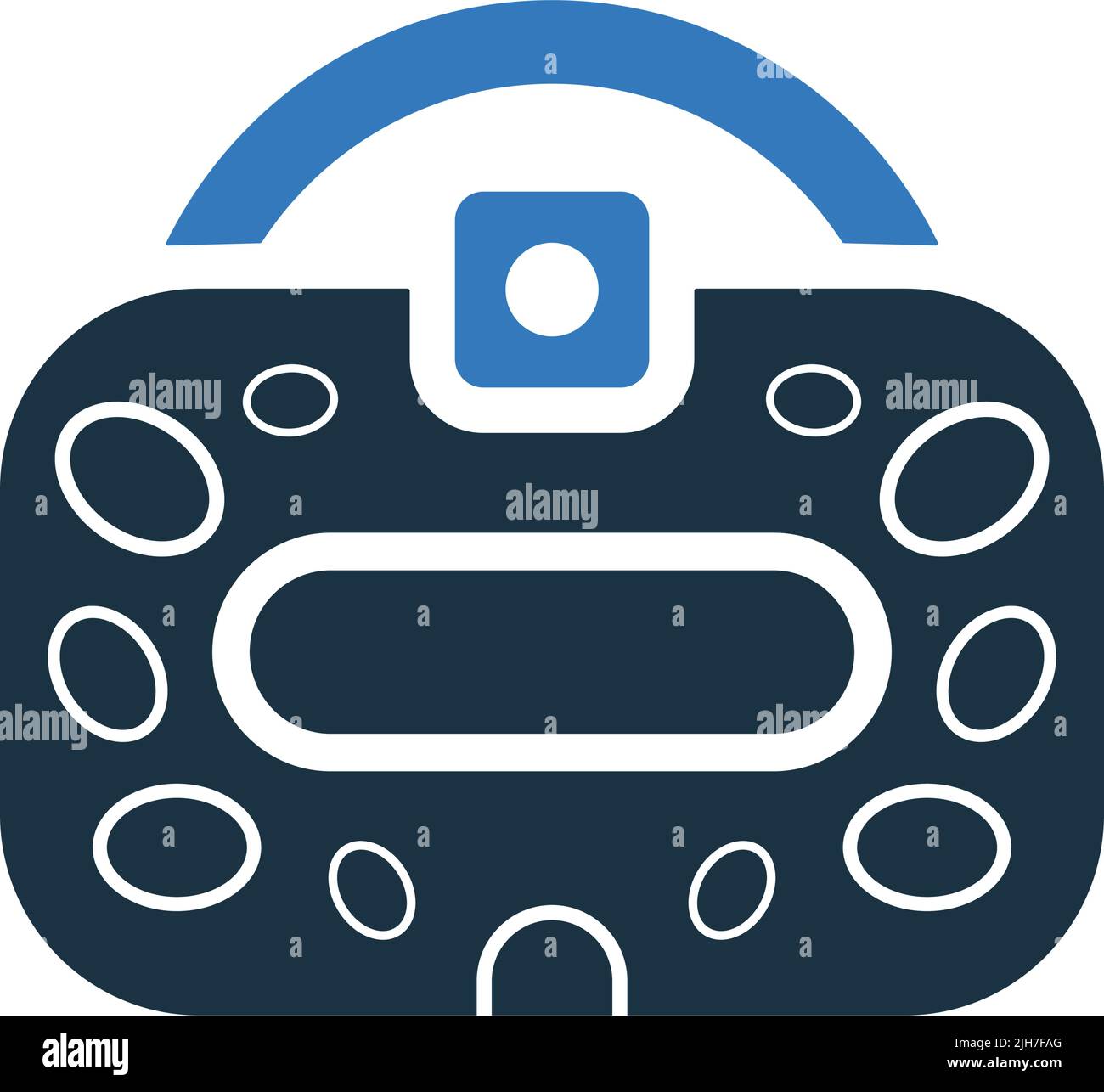 Headset, HTC, pro, reality icon is isolated on white background. Use ...