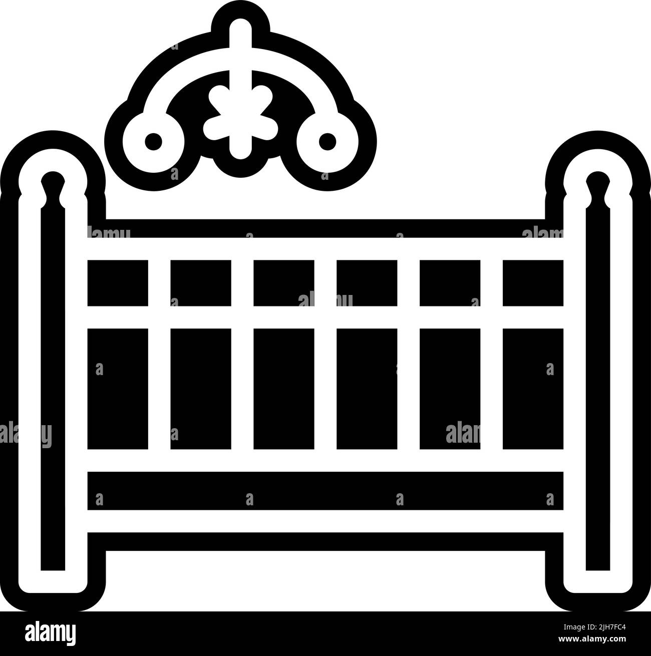 Childhood cradle icon Stock Vector Image & Art - Alamy