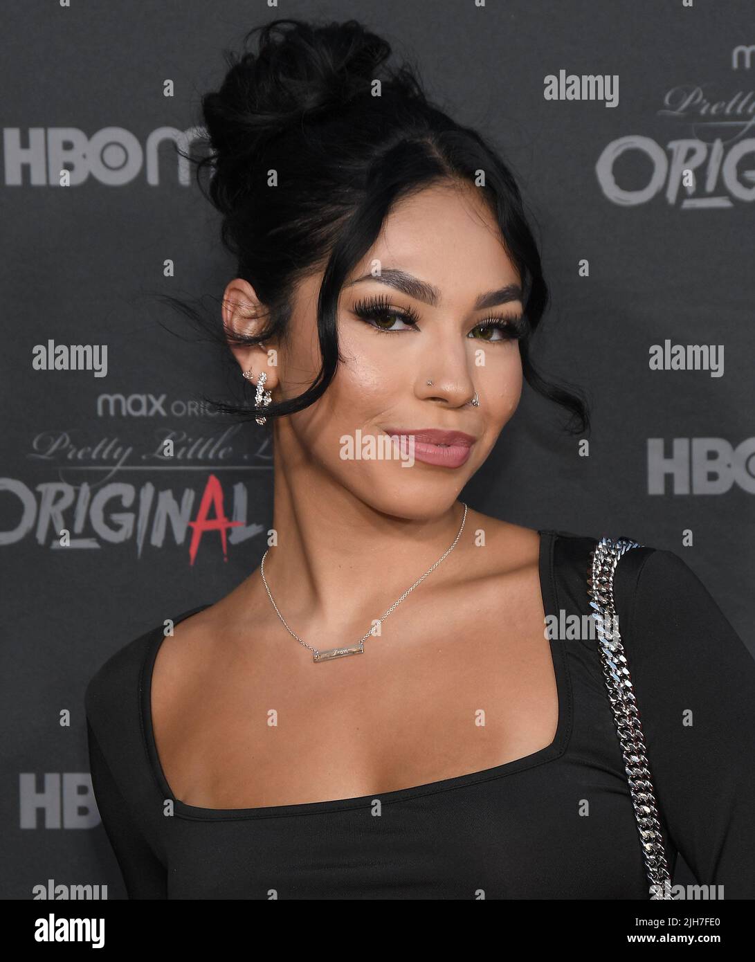 Destiny Salazar arrives at the exclusive screening of HBOMax's PRETTY ...