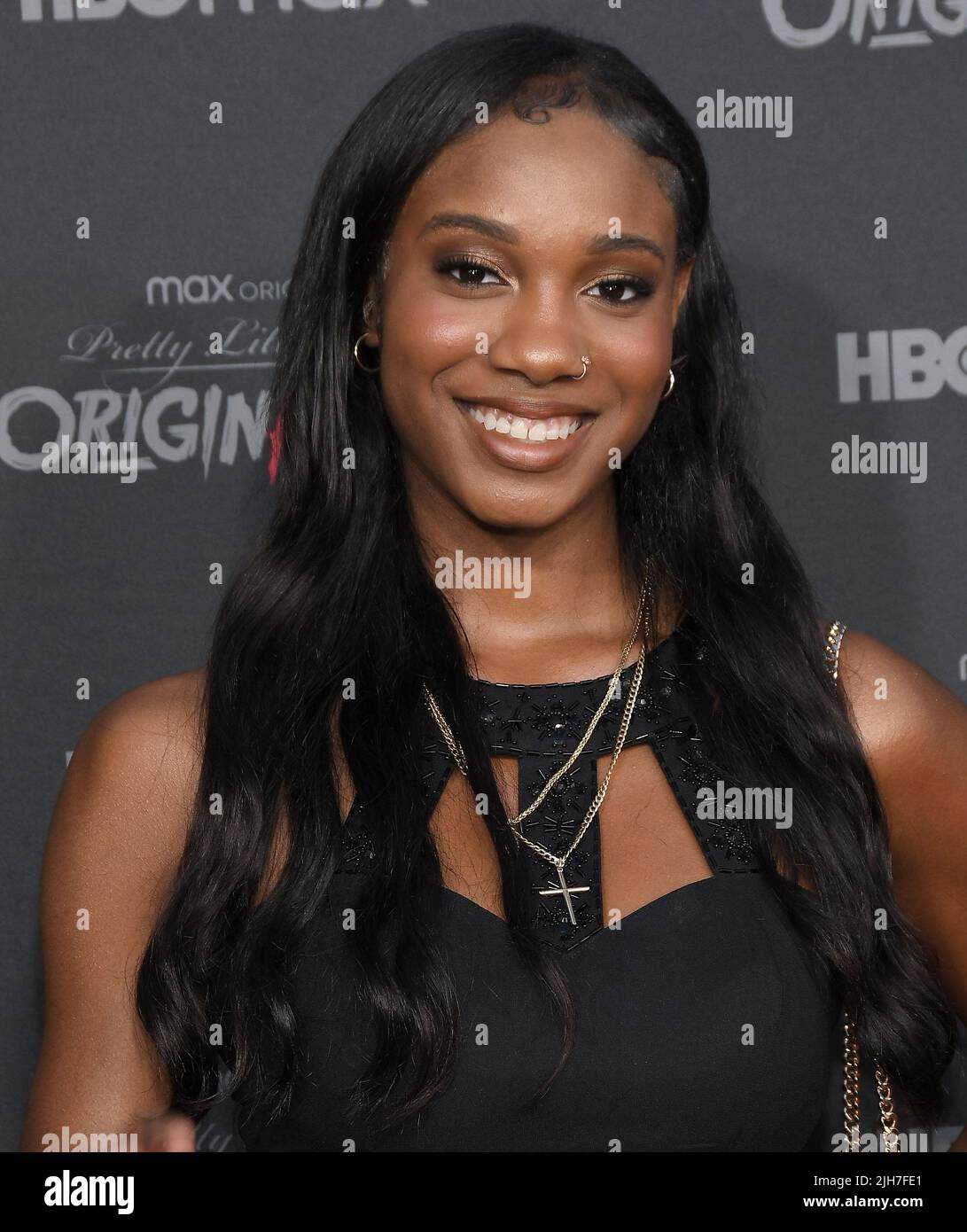 Destiny Anderson arrives at the exclusive screening of HBOMax's PRETTY ...