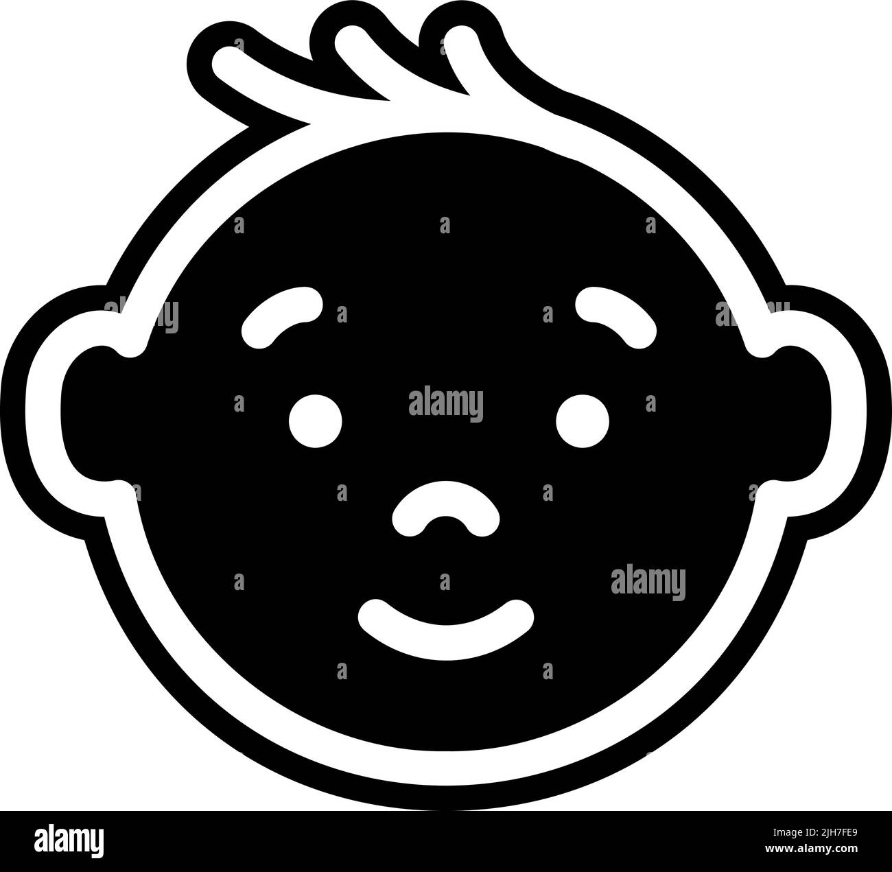 Childhood baby boy icon Stock Vector Image & Art - Alamy