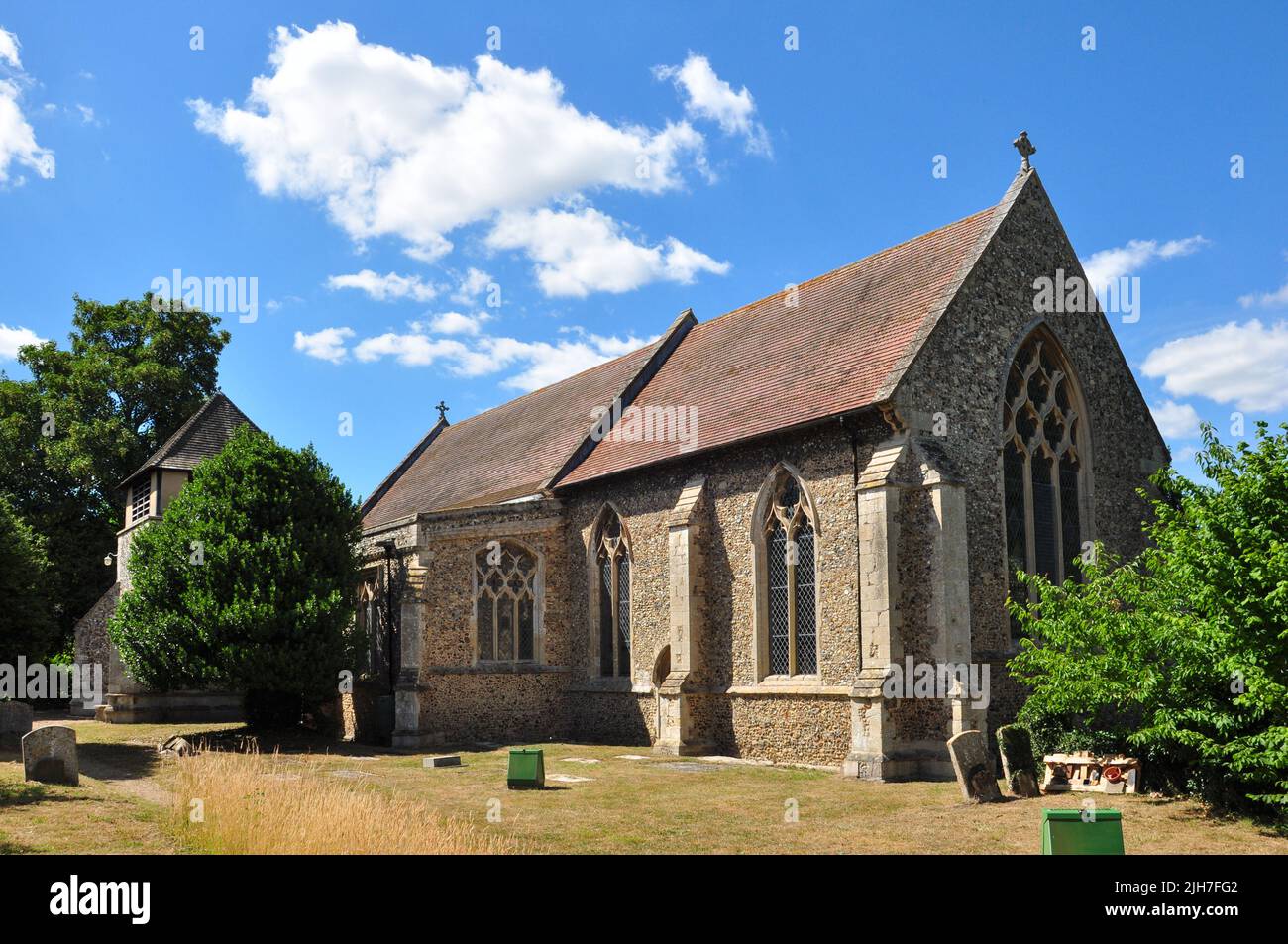 All Saints' Church, Stanton, Suffolk, England, UK Stock Photo - Alamy