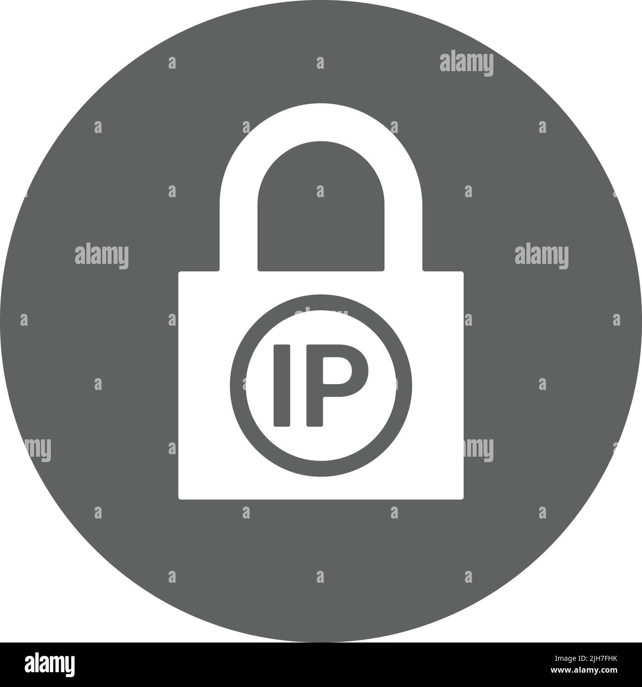 Ip address icon vector vectors Stock Vector Images - Alamy