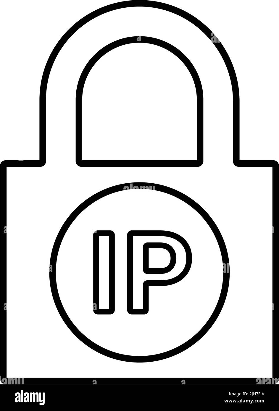 Ip address icon vector vectors hi-res stock photography and images - Alamy