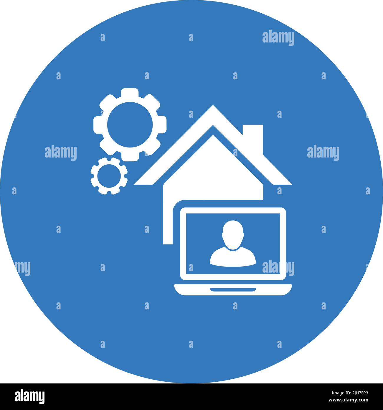 Online, meeting, remote work icon - Use for commercial purposes, print ...