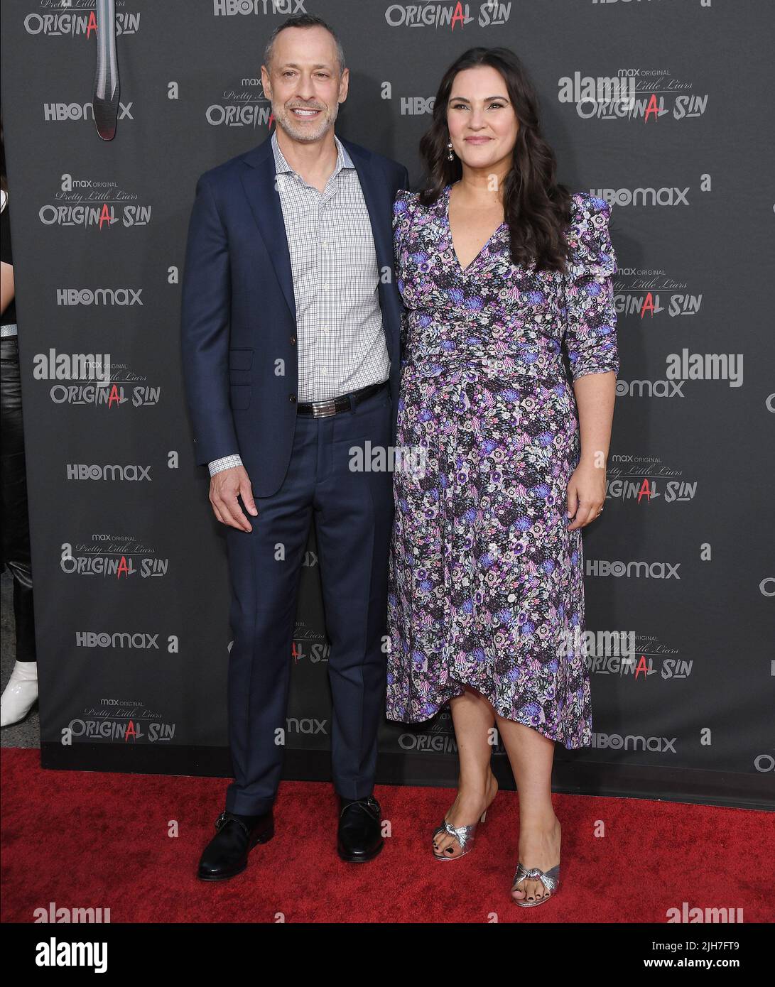 Los Angeles, USA. 15th July, 2022. (L-R) Leslie Morgenstein and Gina ...