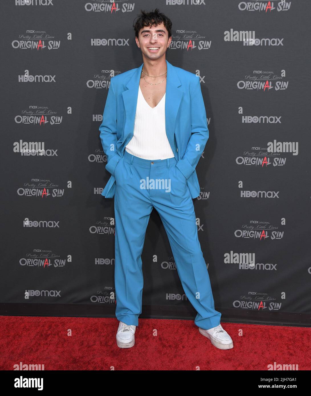 Justin Barish arrives at the exclusive screening of HBOMax's PRETTY ...