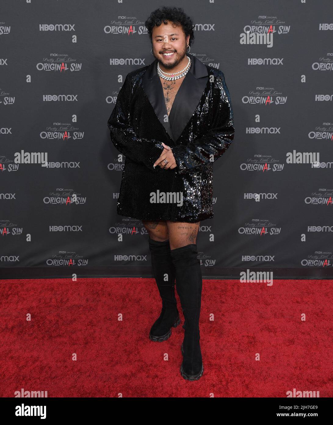 Francis Dominic Garcia arrives at the exclusive screening of HBOMax's ...
