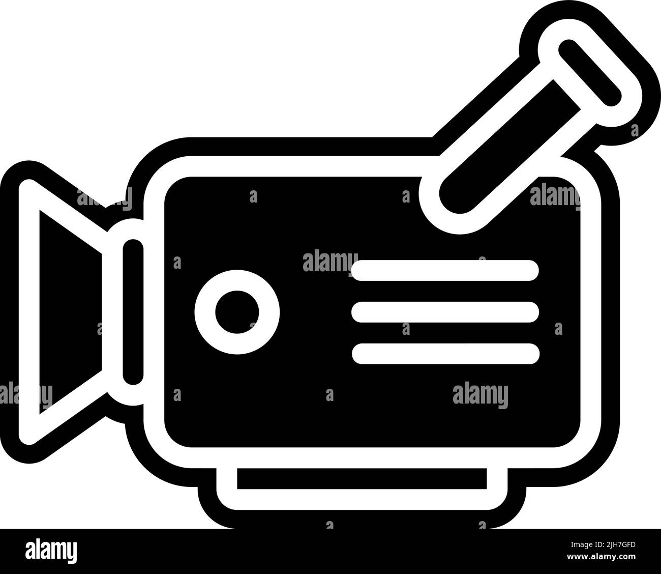 Cinema ar camera icon Stock Vector Image & Art - Alamy