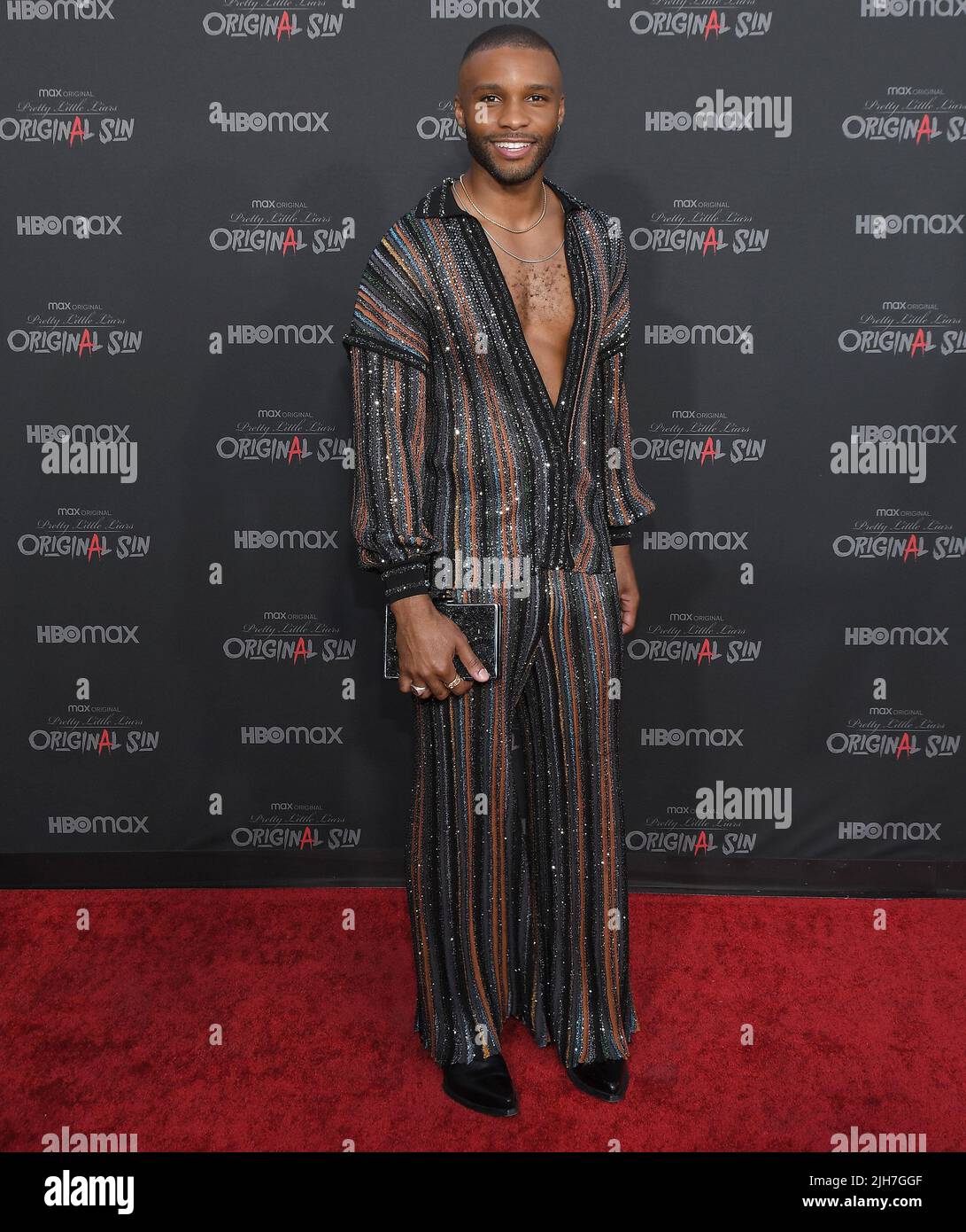 Dyllon Burnside arrives at the exclusive screening of HBOMax's PRETTY ...