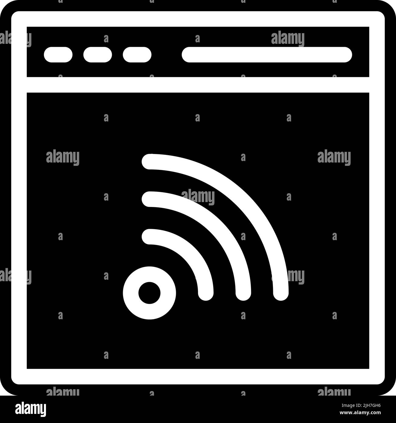 Communication wifi icon Stock Vector Image & Art - Alamy