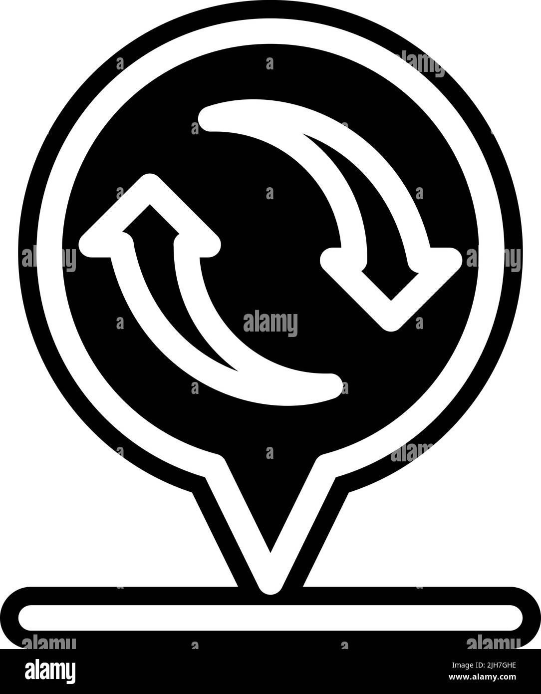 Communication pin point icon Stock Vector Image & Art - Alamy