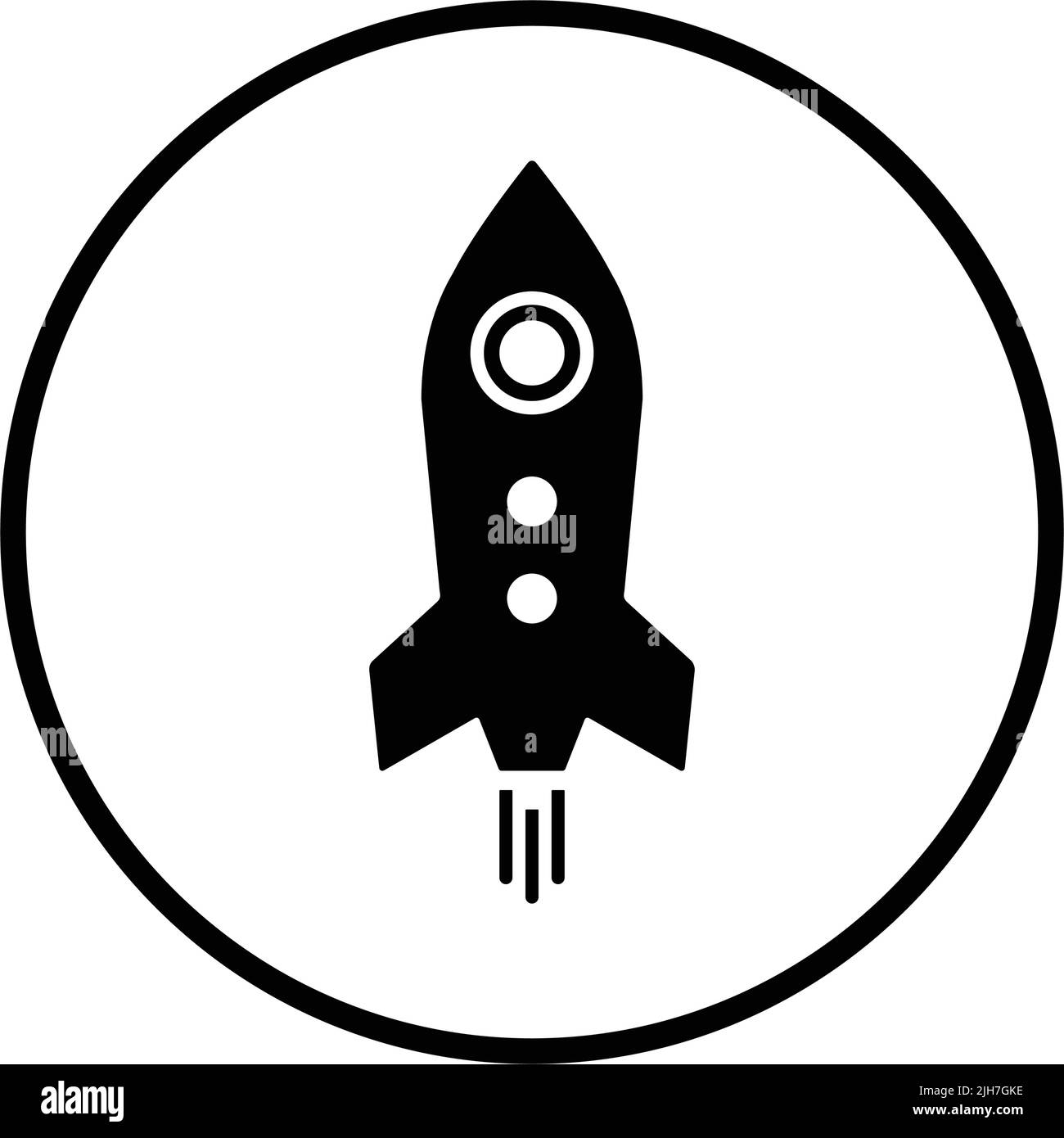 Launch, rocket, ship icon - Use for commercial purposes, print media ...