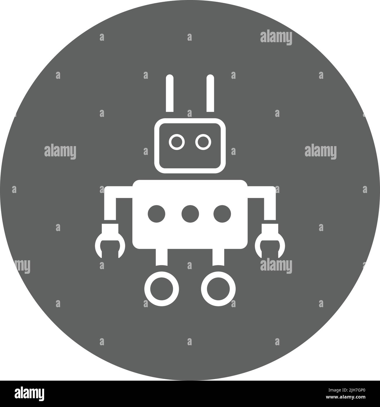 Robot, home, assistant icon - Use for commercial purposes, print media ...