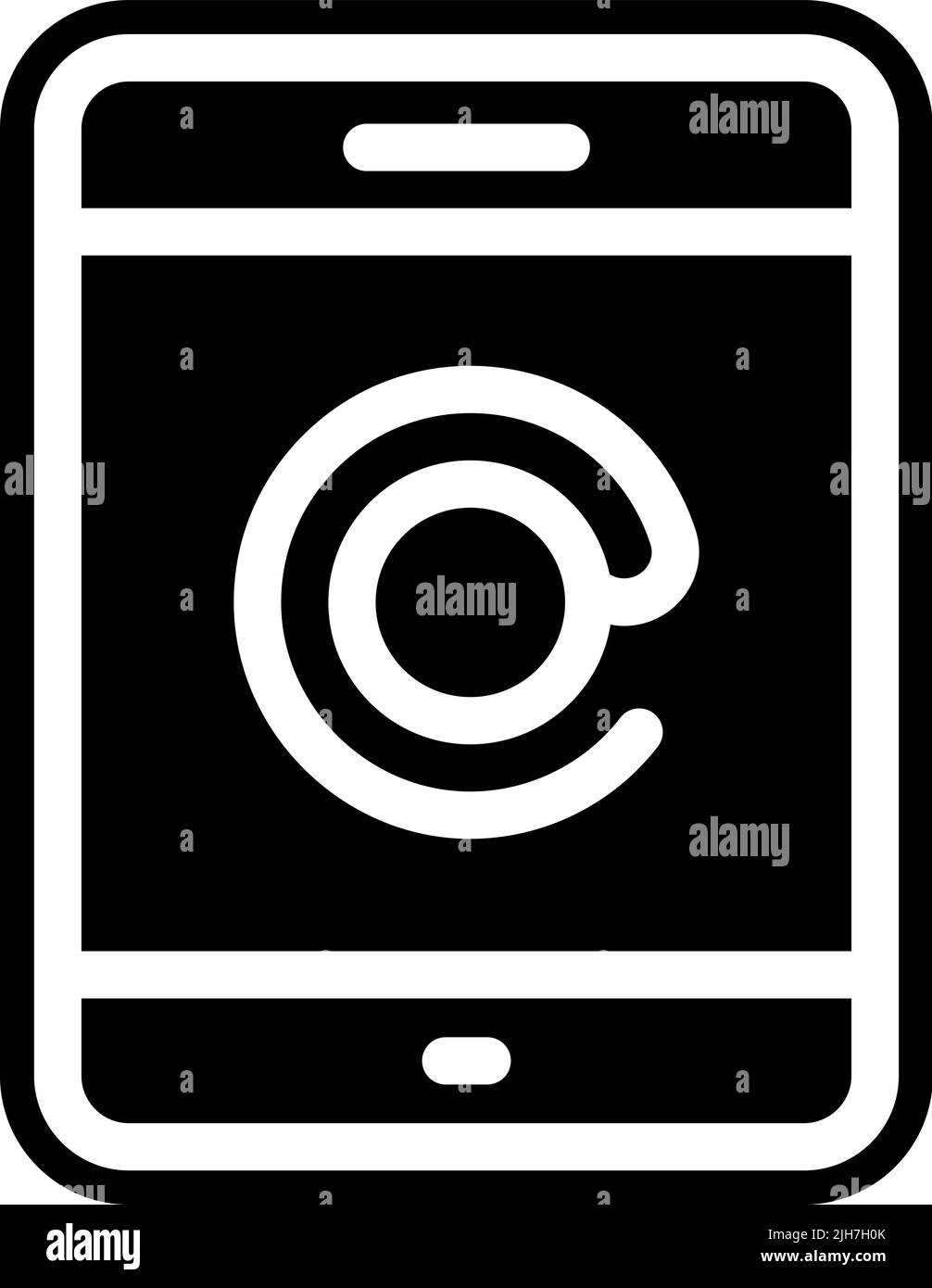 Communication email icon Stock Vector Image & Art - Alamy