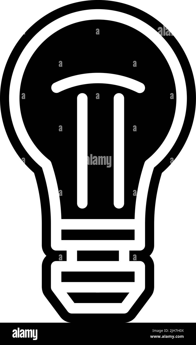 Design thinking lamp icon Stock Vector Image & Art - Alamy