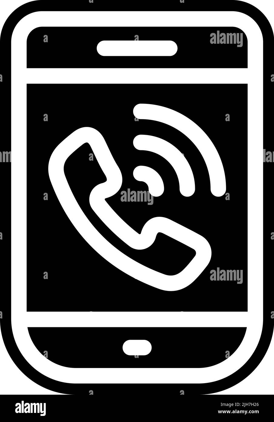 Communication smartphone icon Stock Vector Image & Art - Alamy