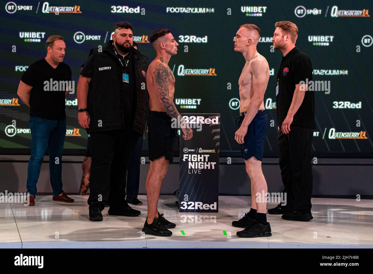 LONDON, UNITED KINGDOM. 15th Jul, 2022. Sean Noakes and MJ Hall during ...