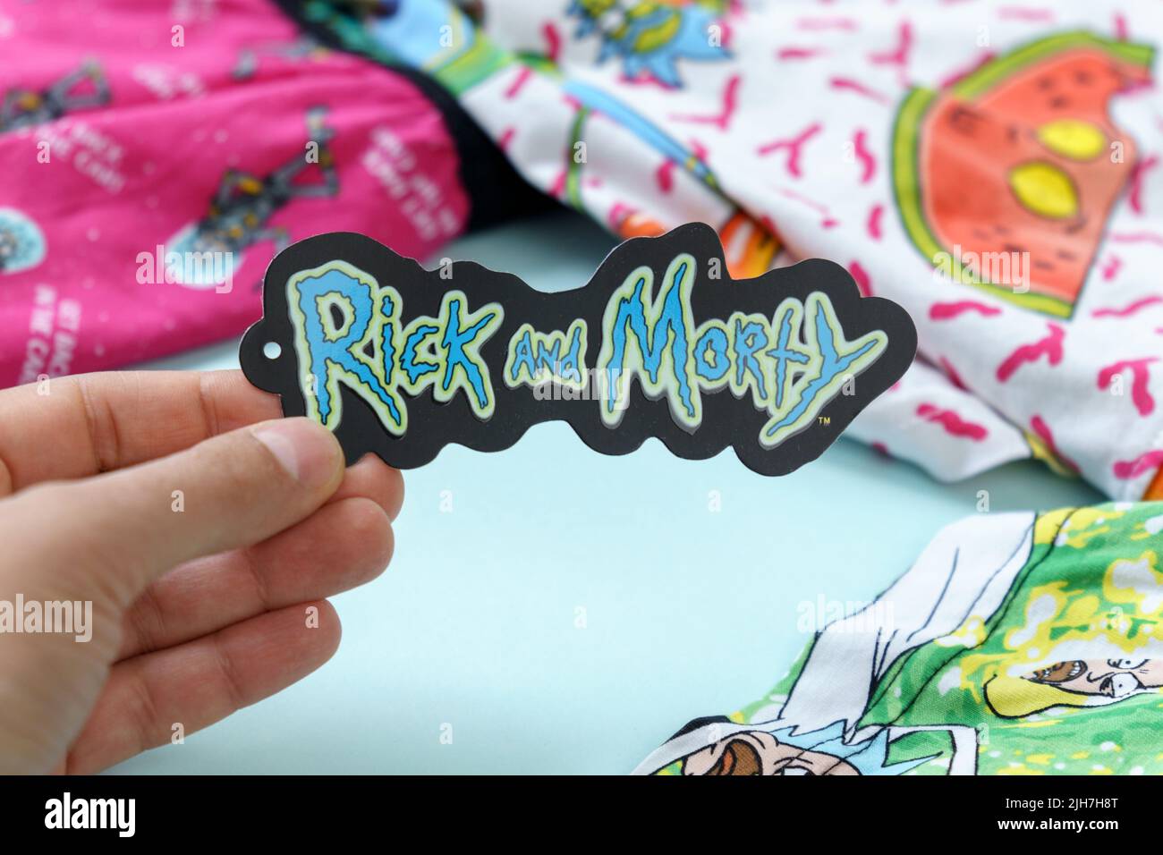 Rick and morty cartoon hi-res stock photography and images - Alamy
