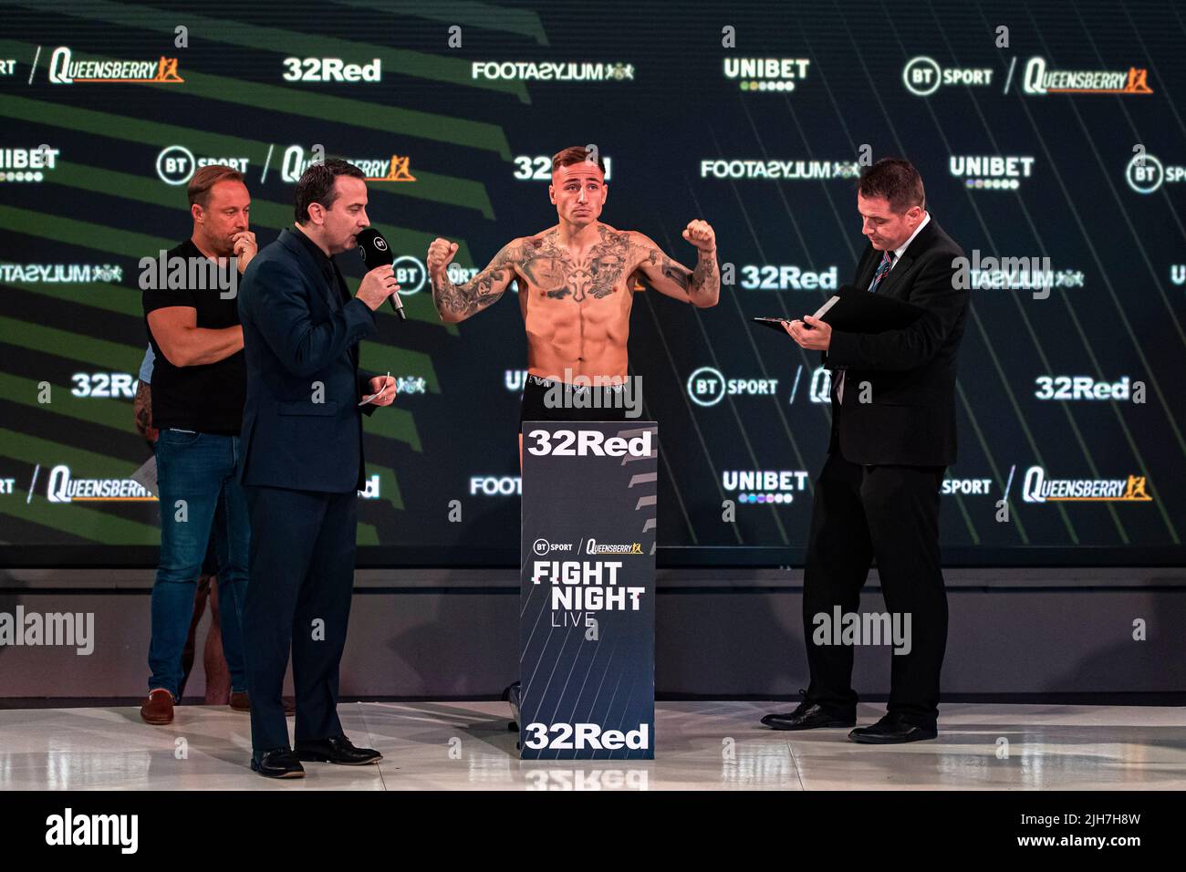 LONDON, UNITED KINGDOM. 15th Jul, 2022. Sean Noakes and MJ Hall during ...