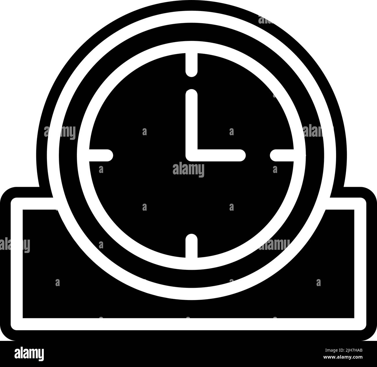 Design thinking clock icon Stock Vector Image & Art - Alamy