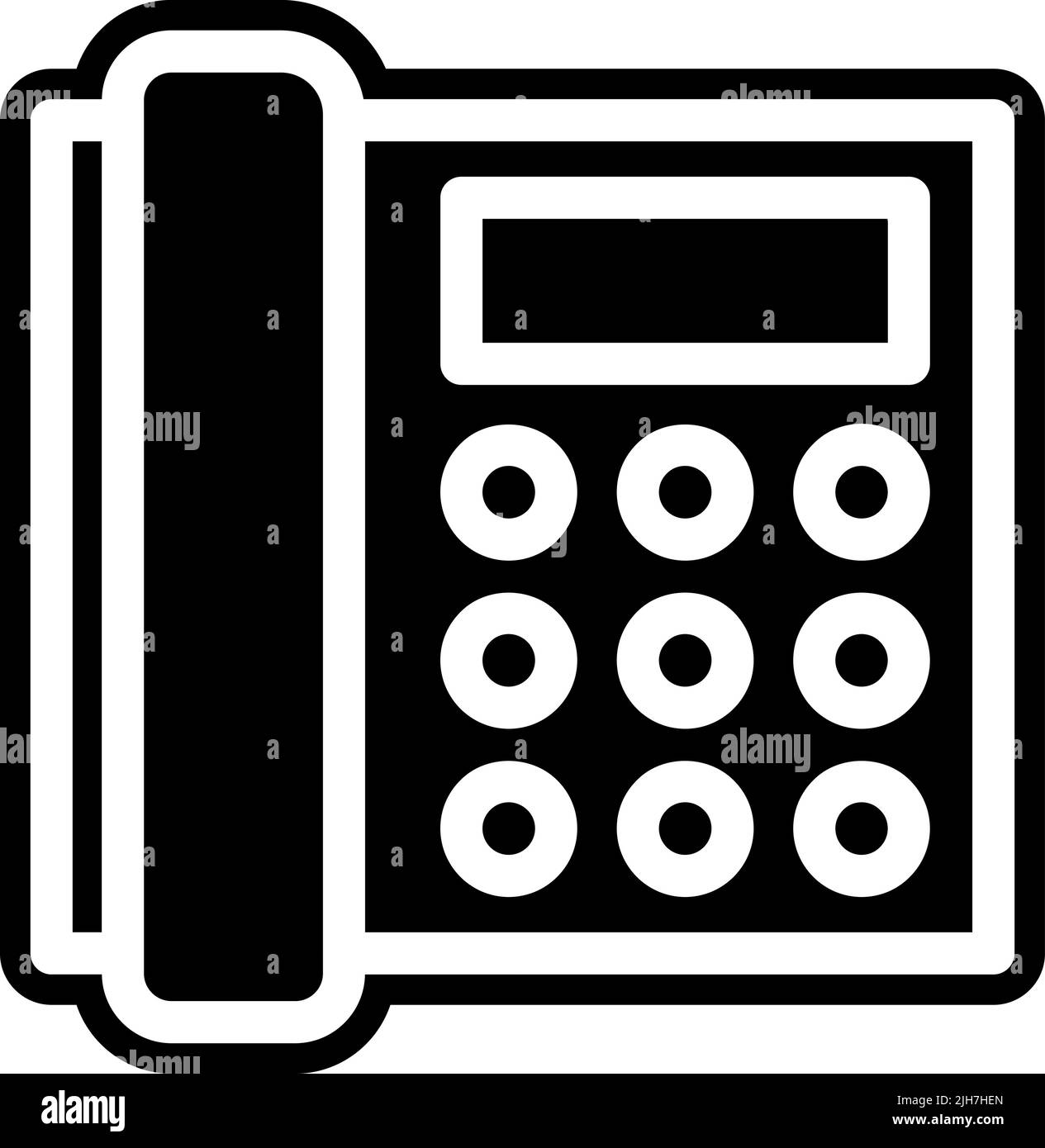 Communication phone icon Stock Vector Image & Art - Alamy