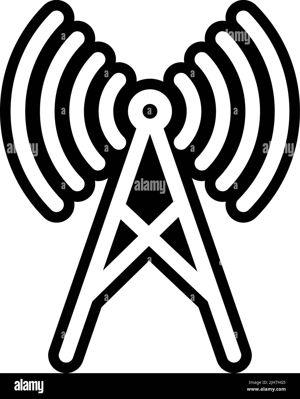 Country connection illustration Black and White Stock Photos & Images ...