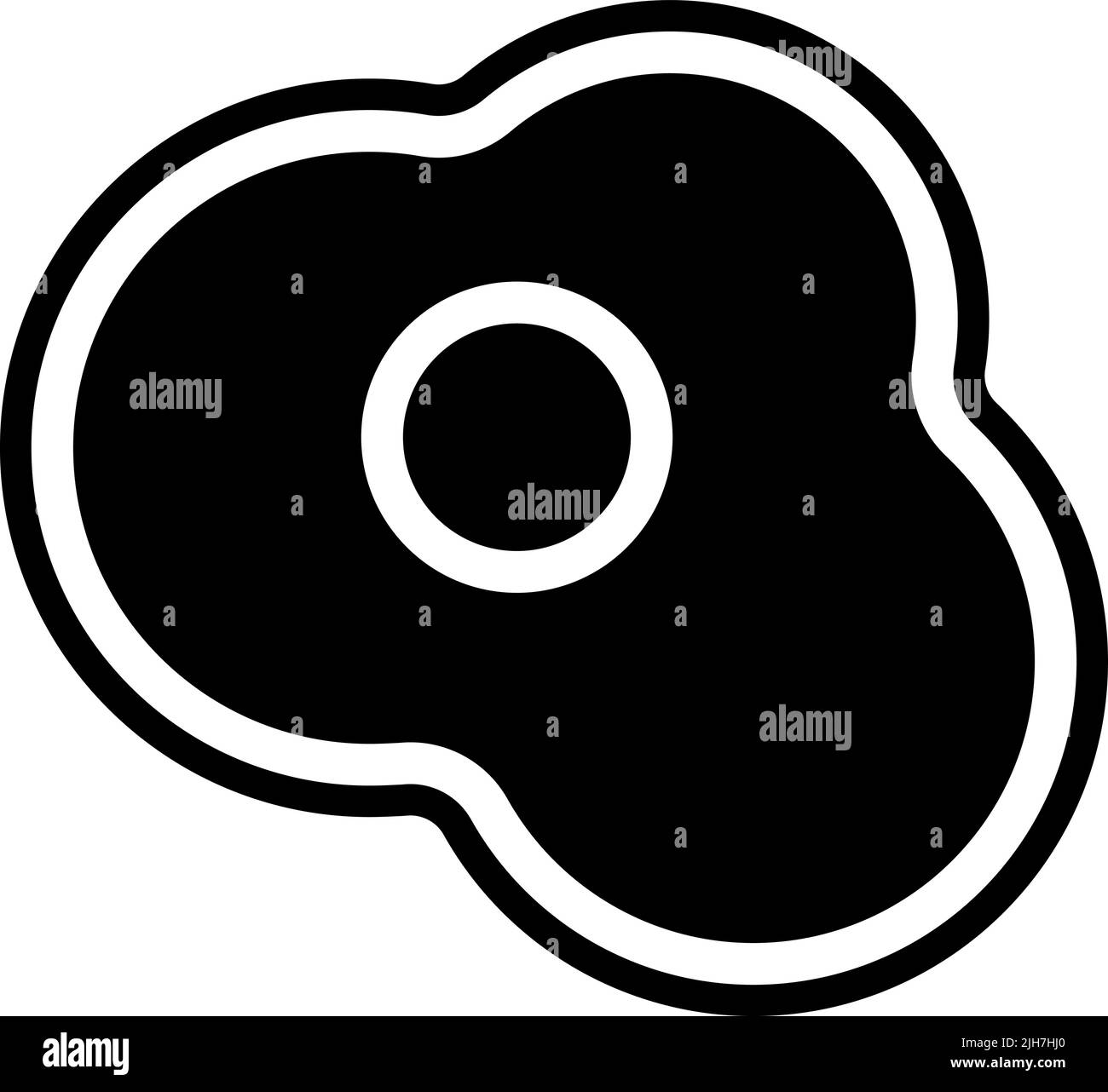 Food fried egg icon Stock Vector Image & Art - Alamy