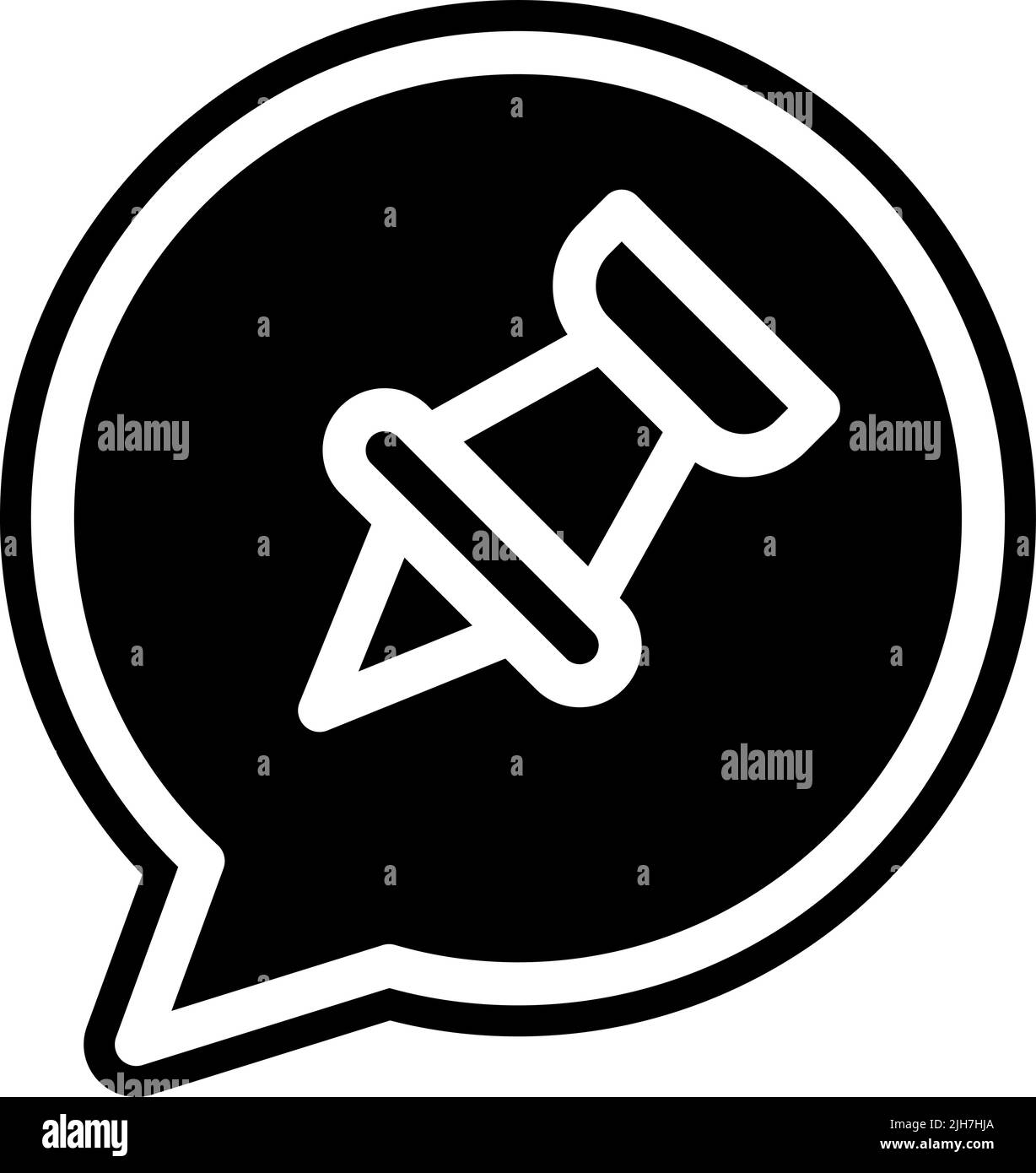 Communication tack icon Stock Vector Image & Art - Alamy