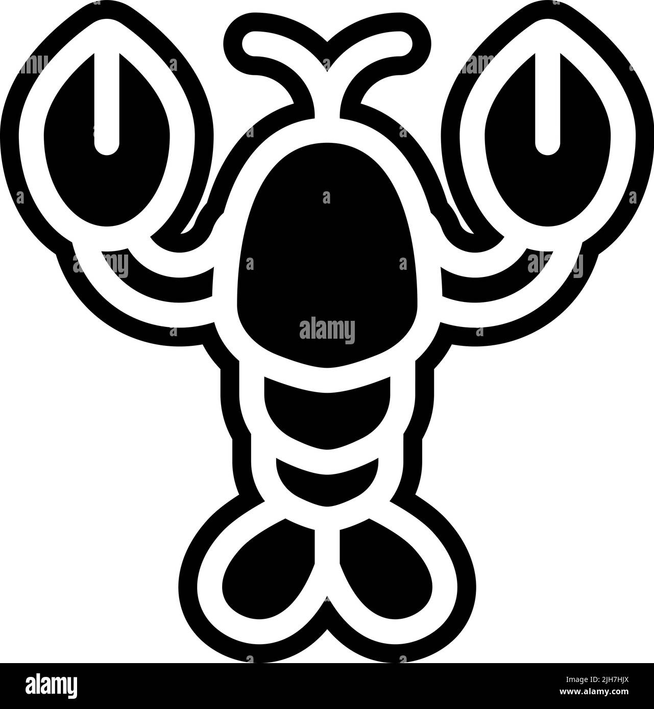 Food lobster icon Stock Vector Image & Art - Alamy