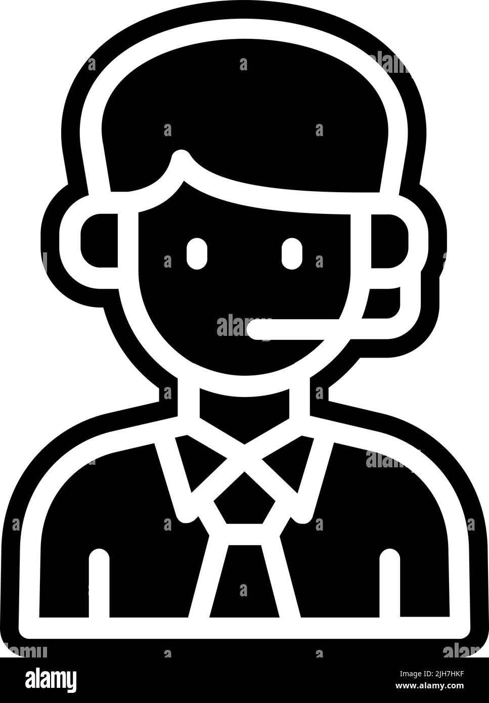 Contact us customer service icon Stock Vector Image & Art - Alamy