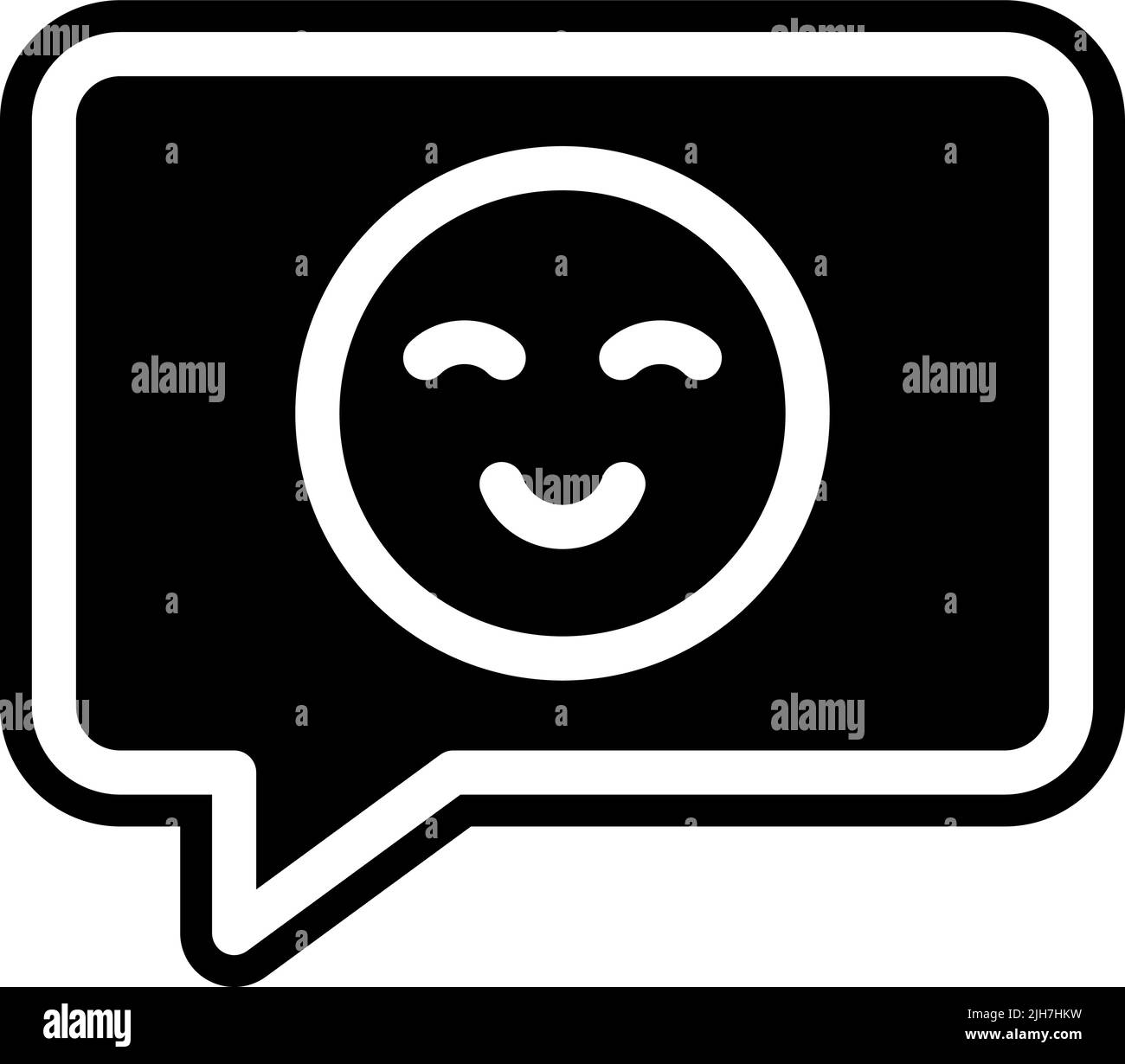 Communication chat bubble icon Stock Vector Image & Art - Alamy