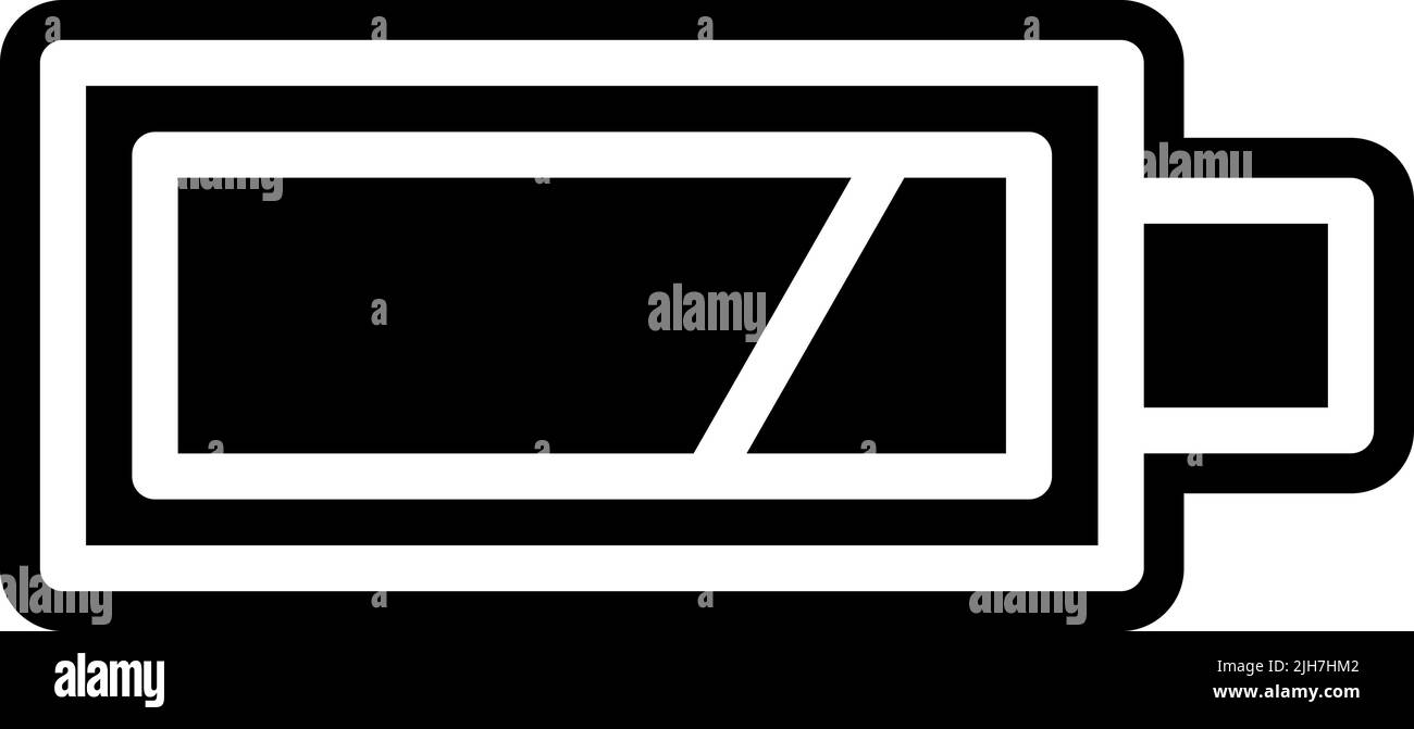 Low battery signal Stock Vector Images - Alamy