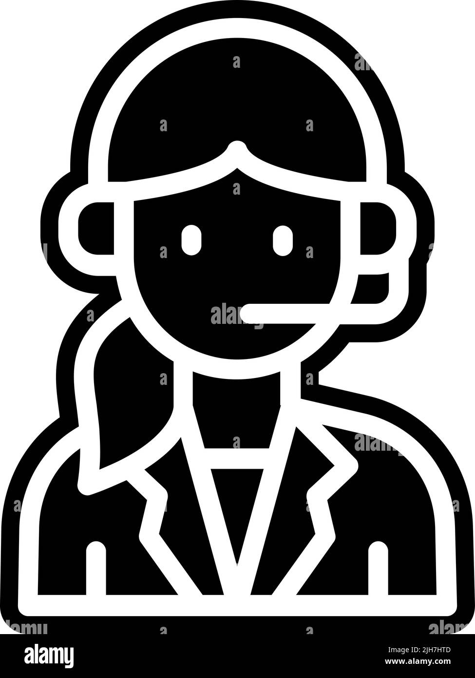 Contact us customer service icon Stock Vector Image & Art - Alamy