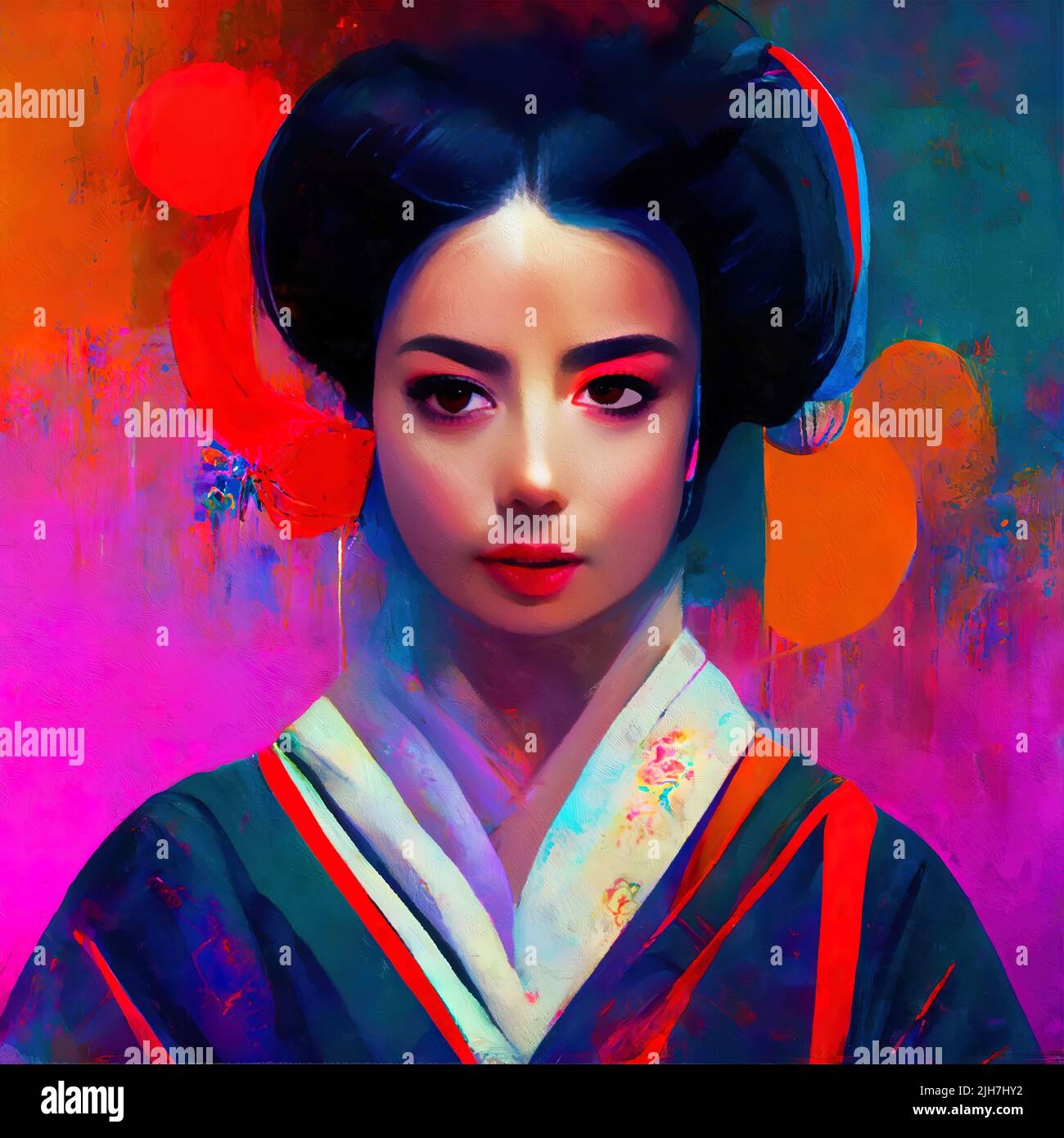 Asian lady ceremonial dress hi-res stock photography and images - Alamy