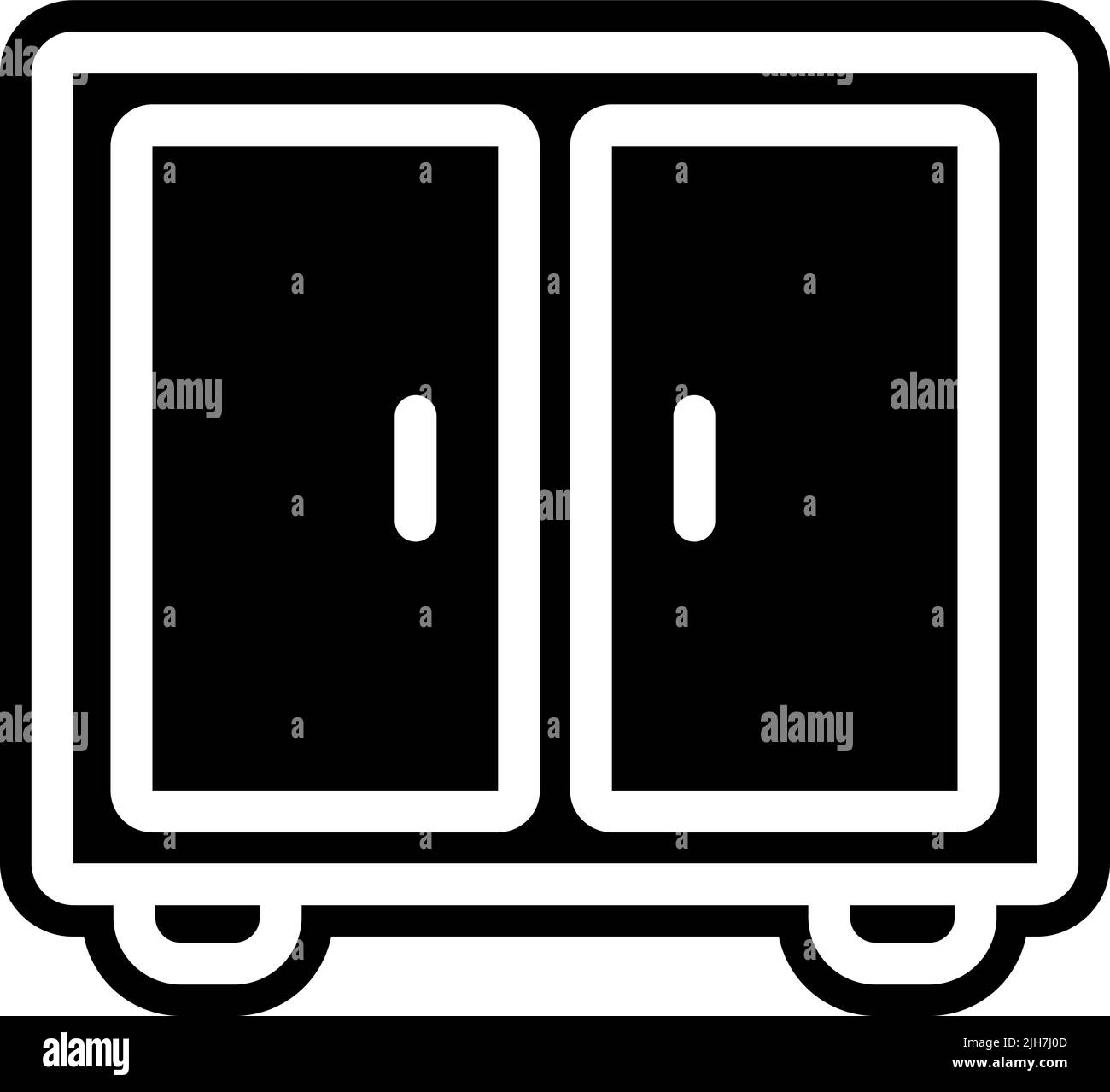 Drawers lined Stock Vector Images - Alamy