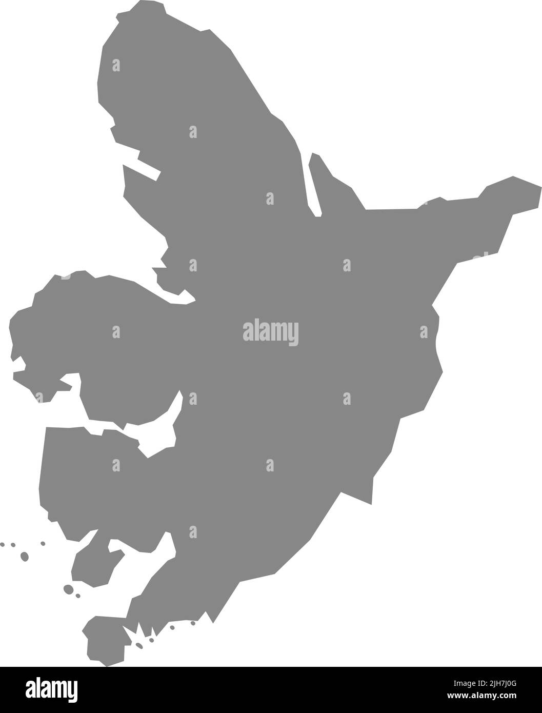 Bergen map Cut Out Stock Images & Pictures - Alamy