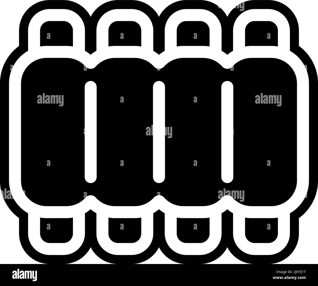 Food ribs icon Stock Vector Image & Art - Alamy